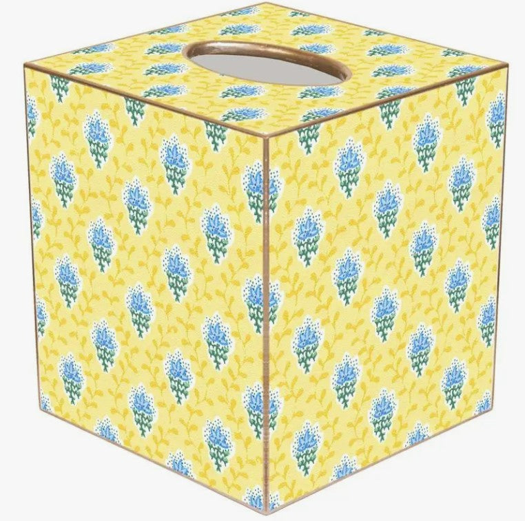 Marye-Kelley, French Provencial 'Avignon', Yellow Tissue Box Cover – Au ...