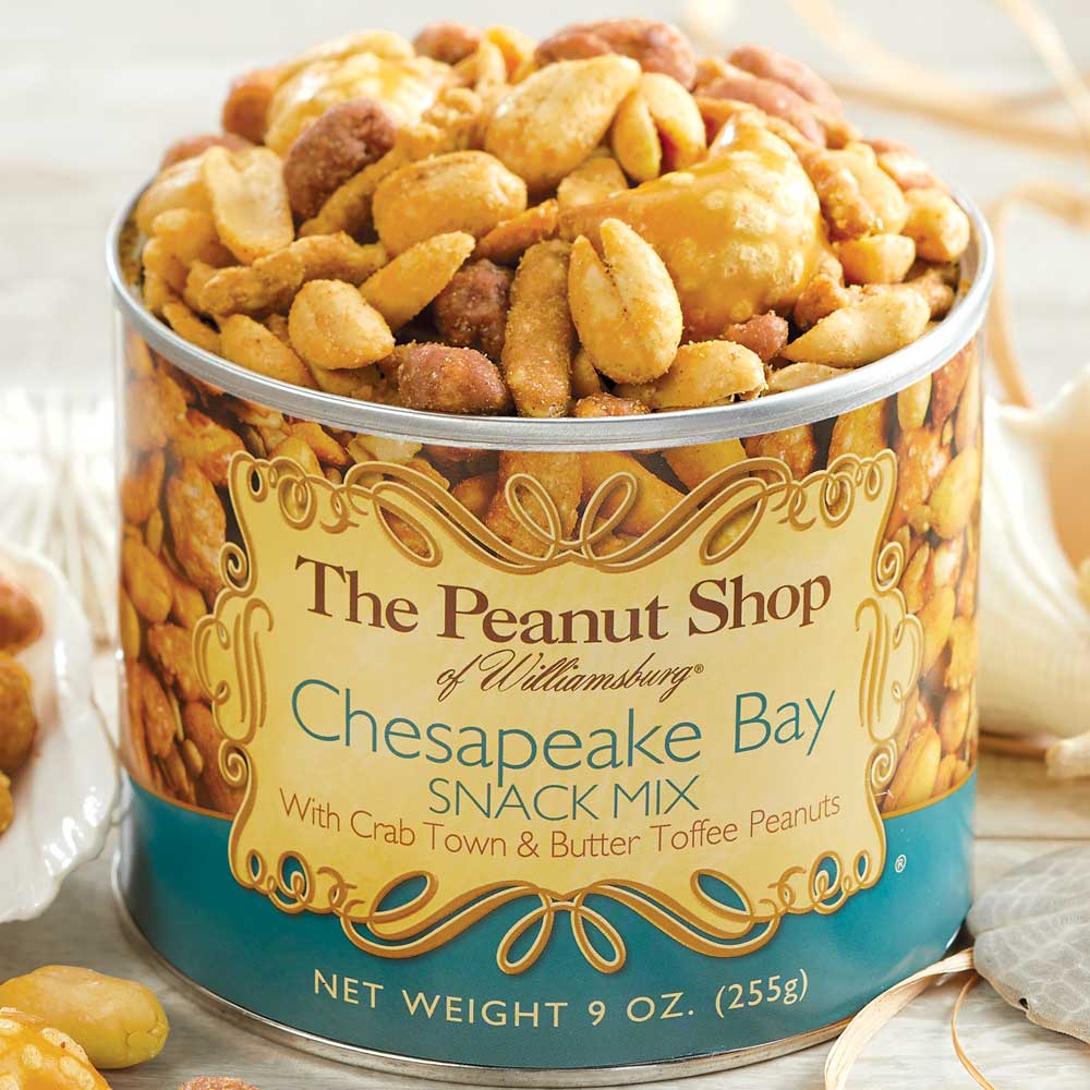 Peanut Shop of Williamsburg, Chesapeake Bay Snack Mix, 9 oz – Au Bon ...