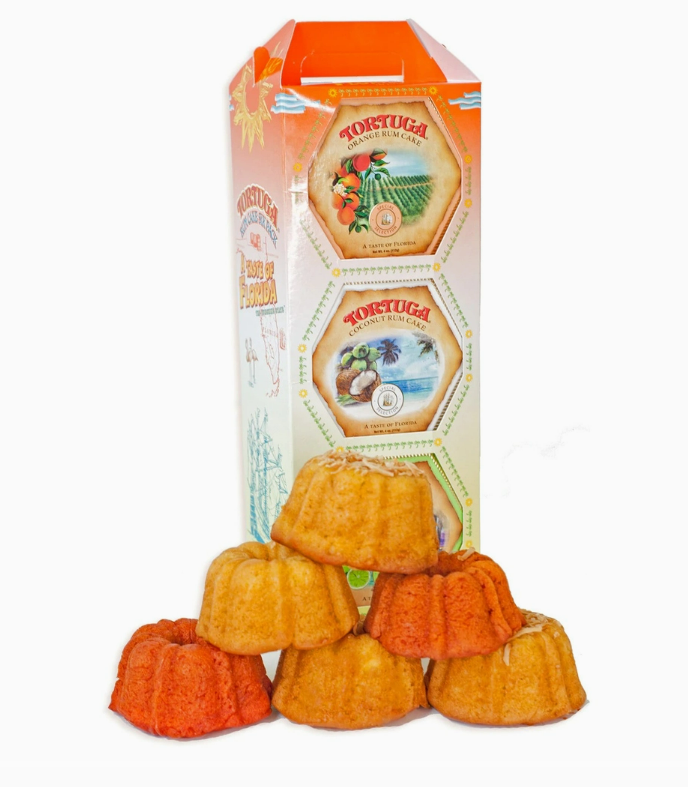 Tortuga Rum Cake Company, Florida Flavor 6-Pack Gourmet Selection – Au ...