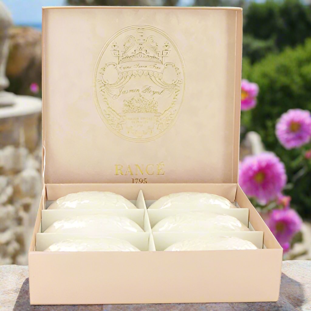 Rancé 1795, "Jasmine Royale" Luxury Set of 6 French Perfumed Soaps – Au ...