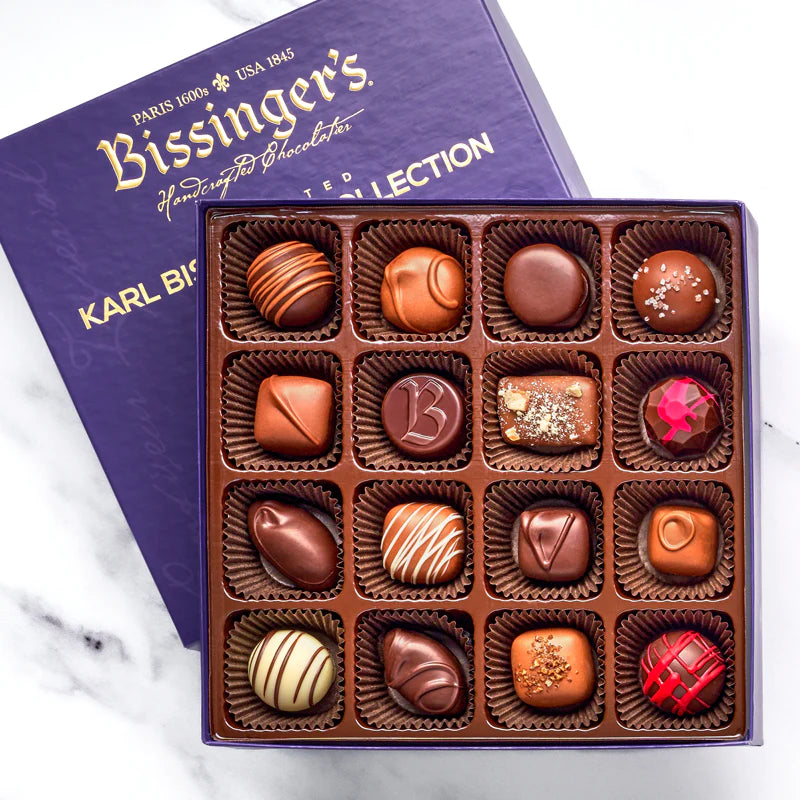 Bissinger's European Chocolates, Karl Bissinger Collection, 17 Pieces ...