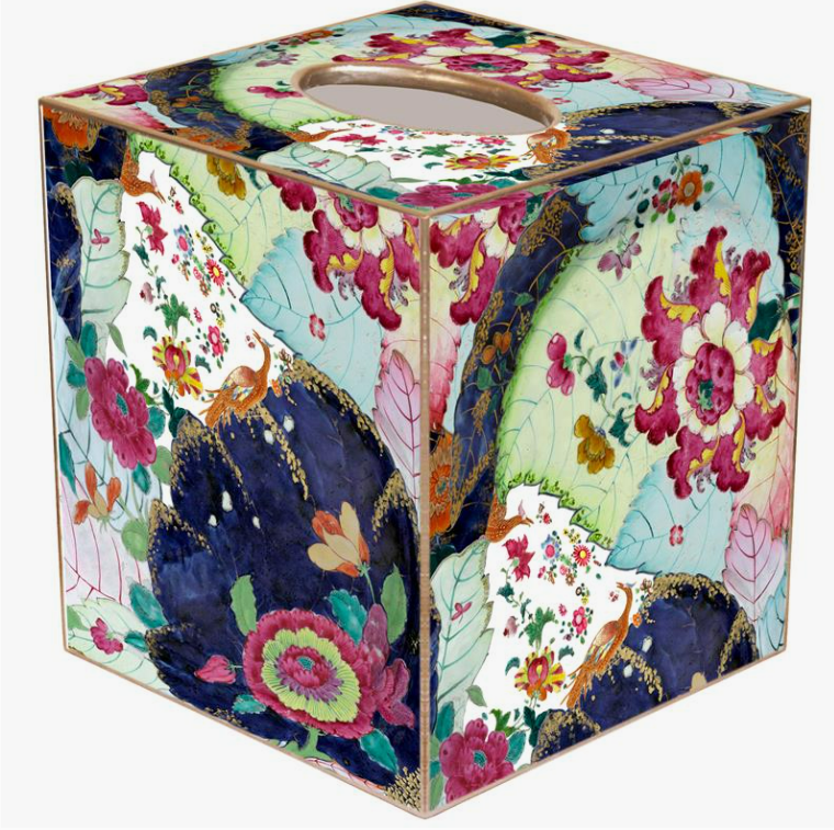 Marye-Kelley, Tobacco Leaf Cubed Tissue Box Cover – Au Bon Goût Boutique