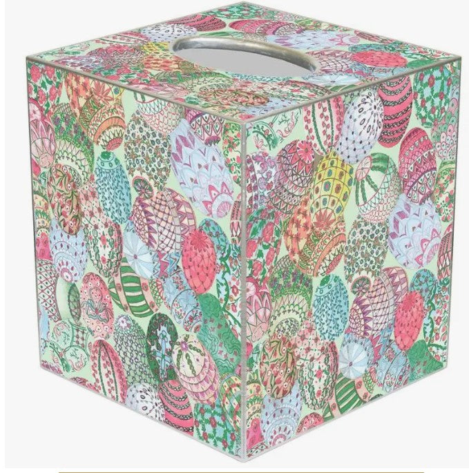 Marye-Kelley, 'Pastel Easter Eggs' Tissue Box Cover, Easter Perfect ...