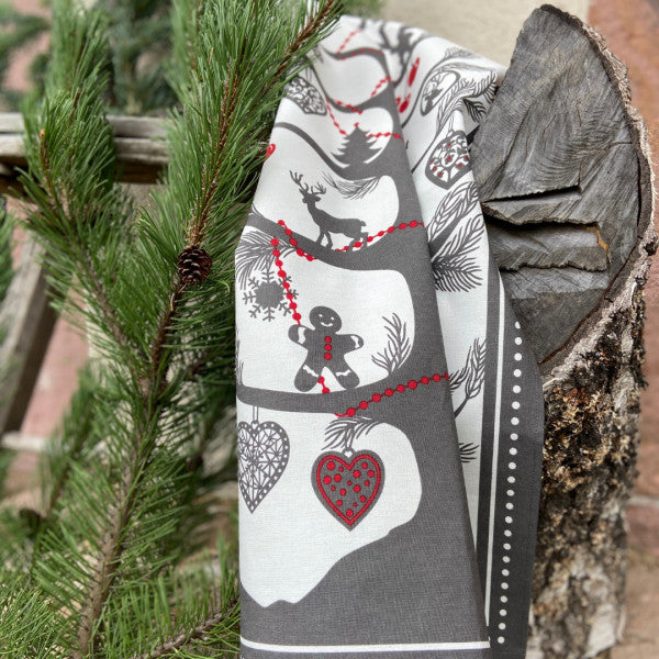 Beauvillé Sapin Magique -Magical Christmas Tree French Christmas Towel ...